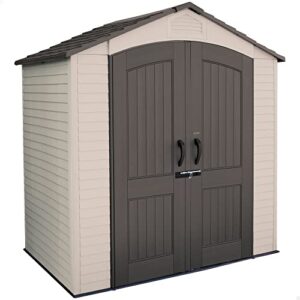 lifetime 60057 outdoor storage shed, 7 feet by 4.5 feet