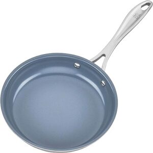 ZWILLING Spirit Ceramic Nonstick Fry Pan, 8-inch, Stainless Steel