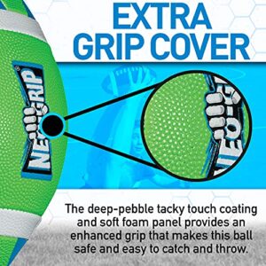 Franklin Sports Mini Sponge Foam Football - Grip-Tech Youth Football with Sift and Tacky, Easy Grip Cover - Perfect for Small Kids (Colors May Vary)