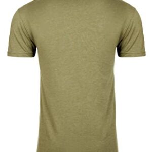 Next Level Mens Premium Fitted CVC Crew Tee (N6210) Light Olive l