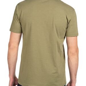 Next Level Mens Premium Fitted CVC Crew Tee (N6210) Light Olive l