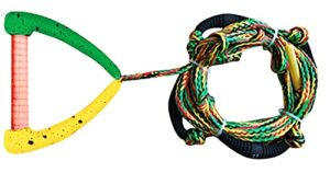 hyperlite pro surf rope w/handle sz 25ft rasta