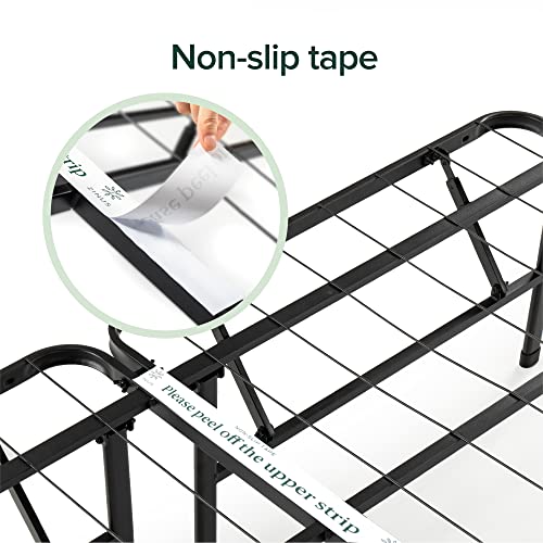 ZINUS SmartBase Tool-Free Assembly Mattress Foundation / 14 Inch Metal Platform Bed Frame / No Box Spring Needed / Sturdy Steel Frame / Underbed Storage, Cal King