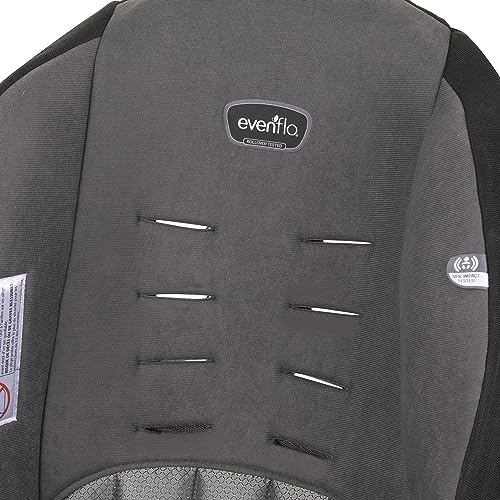 Evenflo Tribute 5 Convertible Car Seat, 2-in-1, Saturn Gray, 18.5x22x25.5 Inch (Pack of 1)