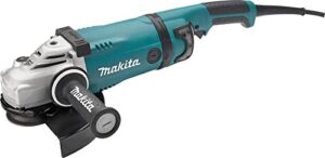 makita ga9031y 9"" angle grinder, teal