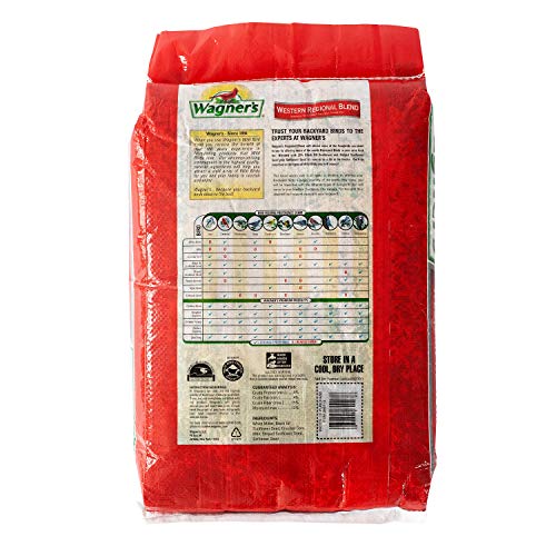 Wagner's 62008 Western Regional Blend Wild Bird Food, 20-Pound Bag