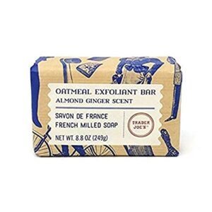 trader joe's ginger almond oatmeal exfoliant soap