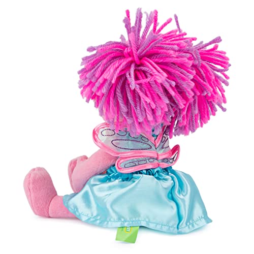 GUND Sesame Street Official Abby Cadabby Muppet Plush, Premium Plush Toy for Ages 1 & Up, Pink/Blue, 11”