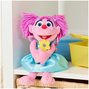 GUND Sesame Street Official Abby Cadabby Muppet Plush, Premium Plush Toy for Ages 1 & Up, Pink/Blue, 11”