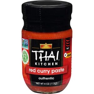 thai kitchen gluten free red curry paste, 4 oz