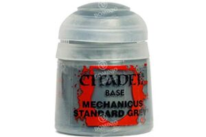 games workshop citadel base: mechanicus standard grey