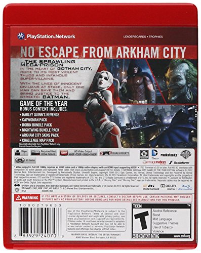 Batman: Arkham City - Game of the Year Edition (Restricted distribution)