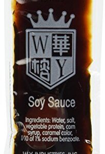 W.Y. INDUSTRIES 200 Packets Soy Sauce