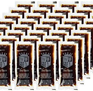 W.Y. INDUSTRIES 200 Packets Soy Sauce