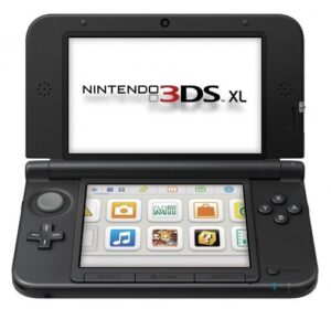 nintendo 3ds xl - red/black