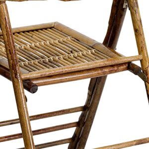 Flash Furniture American Champion Bamboo Folding Chair