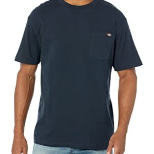 Dickies mens Short-sleeve Pocket T-shirt fashion t shirts, Dark Navy, 3X Tall US