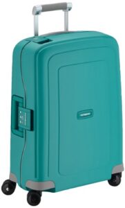 samsonite hand luggage, 34 liters, 55x40x20 cm,aqua blue