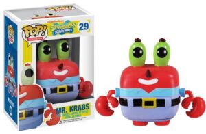 funko pop television vinyl figure, mr. krabs