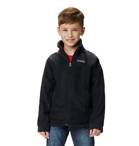 Columbia Toddler Boys Steens Mt II Fleece, Black, 3T