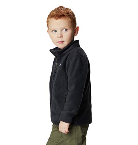 Columbia Toddler Boys Steens Mt II Fleece, Black, 3T