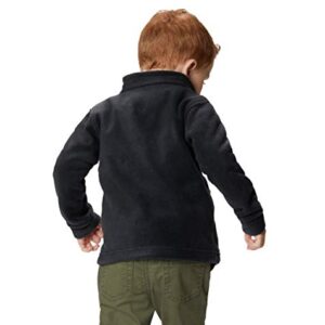 Columbia Toddler Boys Steens Mt II Fleece, Black, 3T