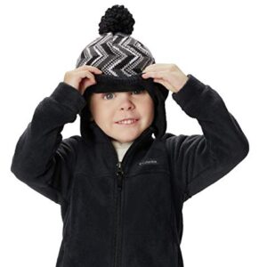 Columbia Toddler Boys Steens Mt II Fleece, Black, 3T