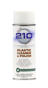 camco plastic cleaner and polish | protect isinglass, plexiglas, and vinyl | spray | 14oz (40934)