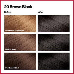 COLORSILK # 20 BROWN/BLACK