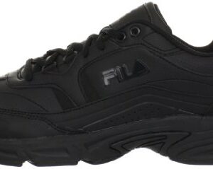 Fila Men's Memory Workshift -m Shoes,Black/Black/Black,9.5 4E US