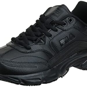 Fila Men's Memory Workshift -m Shoes,Black/Black/Black,9.5 4E US