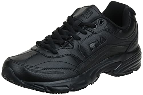 Fila Men's Memory Workshift -m Shoes,Black/Black/Black,9.5 4E US