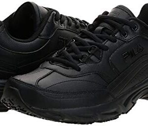 Fila Men's Memory Workshift -m Shoes,Black/Black/Black,9.5 4E US