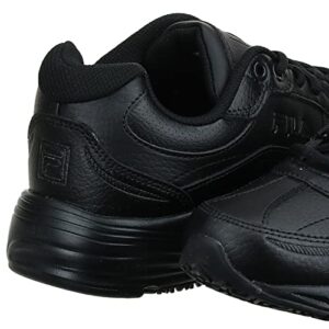 Fila Men's Memory Workshift -m Shoes,Black/Black/Black,9.5 4E US