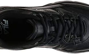 Fila Men's Memory Workshift -m Shoes,Black/Black/Black,9.5 4E US