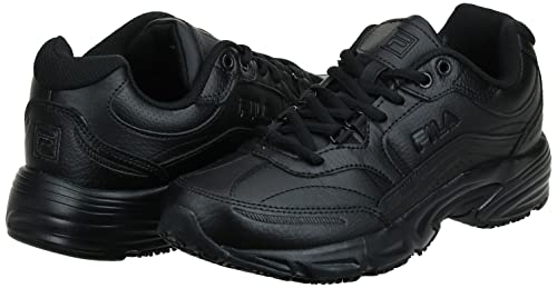 Fila Men's Memory Workshift -m Shoes,Black/Black/Black,9.5 4E US