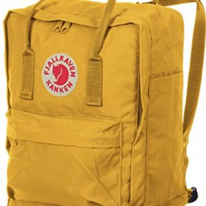 Fjallraven Women's Kanken Backpack, Ochre, Yellow, One Size