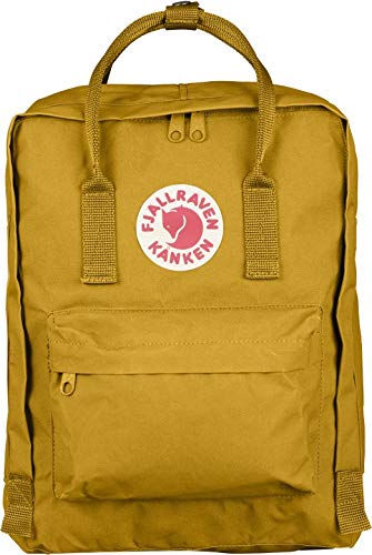 Fjallraven Women's Kanken Backpack, Ochre, Yellow, One Size