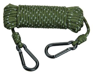 hunters specialties reflective treestand rope 30ft heavy duty