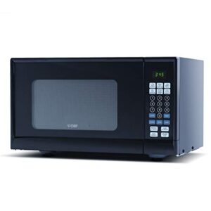 commercial chef chm990b countertop microwave oven, 19.3 x 14.7 x 11.2 inches, black