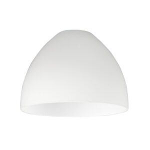 Design Classics Lighting Satin White Glass Shade for Light Fixture - 1-5/8-Inch Fitter Opening