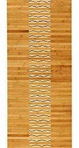 Anji Mountain Kitchen and Bath Mat, 20 in x 72 in, Natural