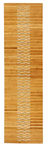 Anji Mountain Kitchen and Bath Mat, 20 in x 72 in, Natural