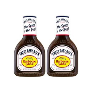 sweet baby ray's original barbecue sauce (18 ounce, pack of 2)