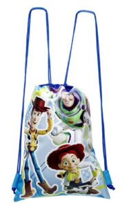 disney toy story blue drawstring backpack