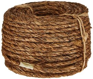 t.w evans cordage 26-011 1/4-inch by 100-feet 5 star manila rope