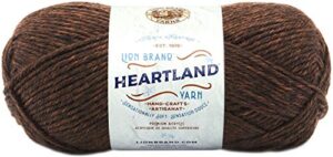 lion brand heartland yarn sequoia