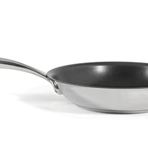 10" (26 cm) Stainless Steel Pan by Ozeri with ETERNA, a 100% PFOA and APEO-Free Non-Stick Coating