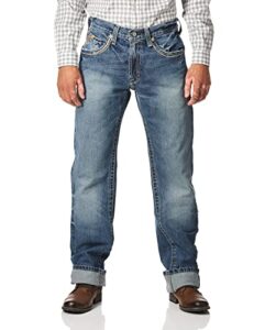 ariat men m5 slim stackable straight leg jean, gambler, 33w x 32l