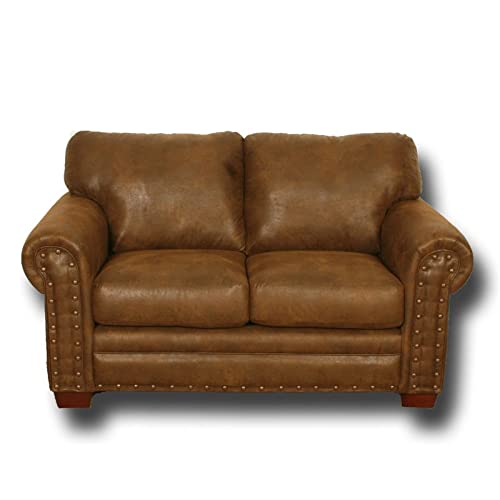 American Furniture Classics Model Buckskin 4-Piece Set sofa group Pinto Brown